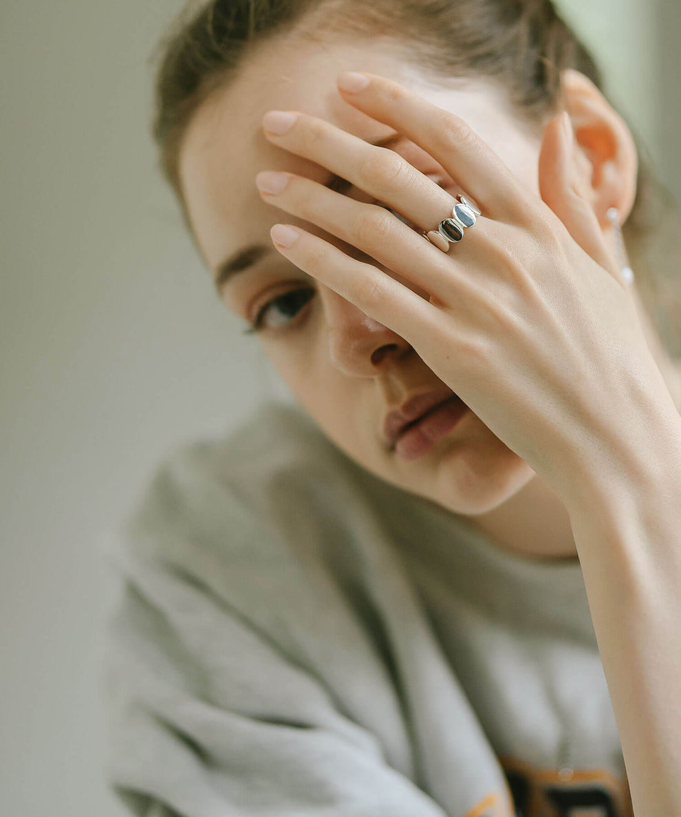 Oval Link Ring | AMALIA RING – Ops. Jewelry